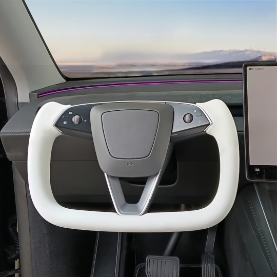 Model Y Juniper Yoke Steering Wheel with Heating Feature – TESMAG