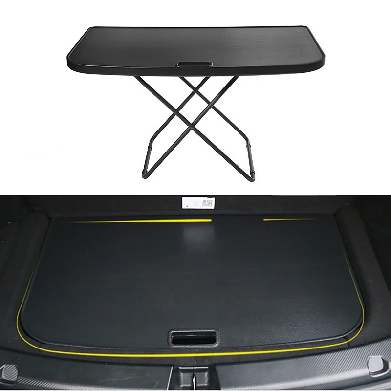 Multi-Functional Foldable Trunk Table for Tesla Model 3/Y/Cybertruck3 ...