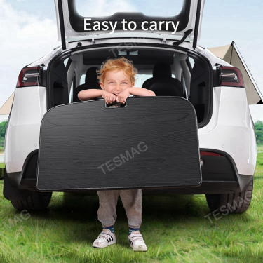 Multi-Functional Foldable Trunk Table for Tesla Model 3/Y/Cybertruck3 ...