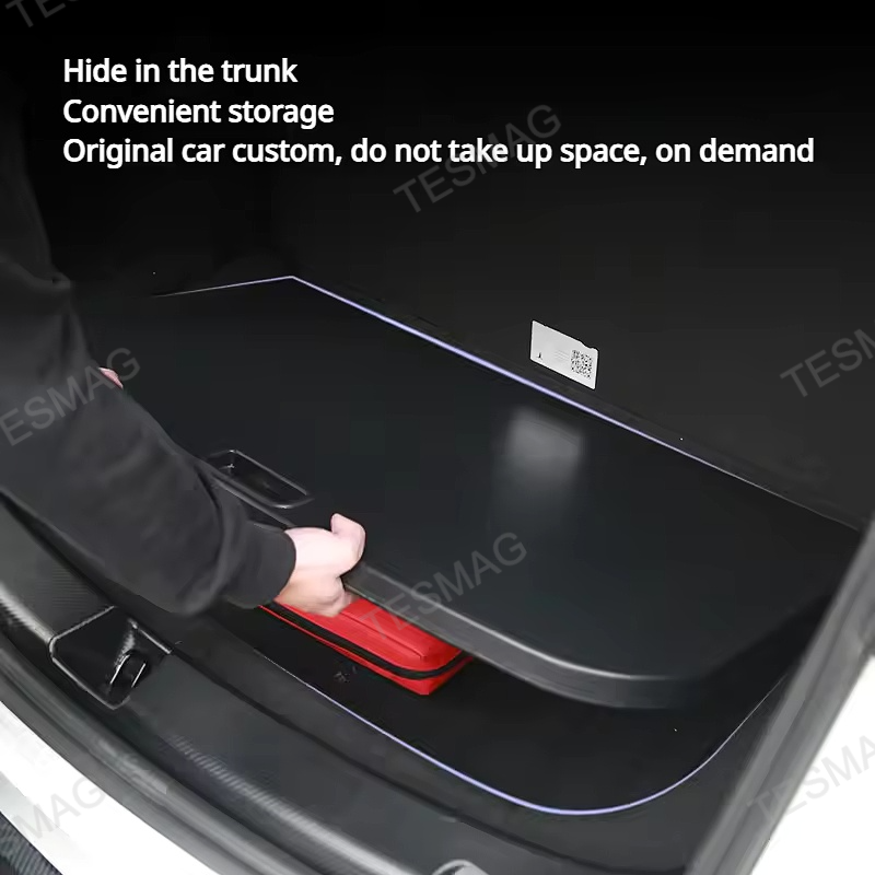 Multi-Functional Foldable Trunk Table for Tesla Model 3/Y/Cybertruck3 ...