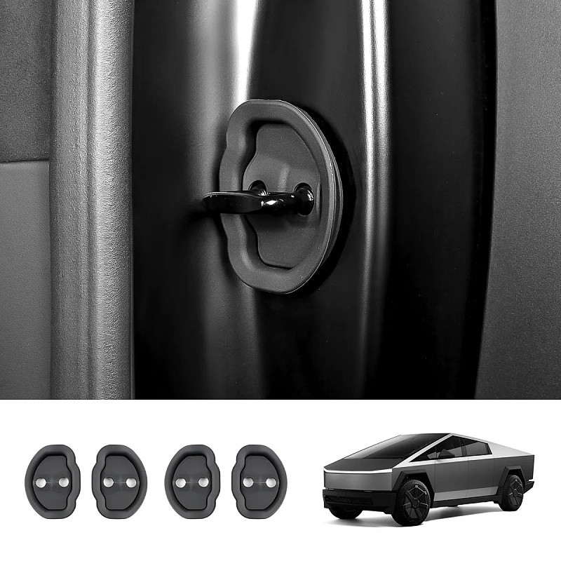Noise Reducing Door Lock Covers for Tesla Model 3/Y/Cybertruck – TESMAG