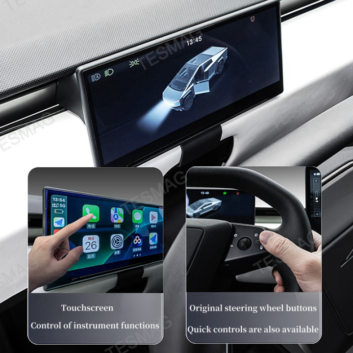 Tesla Cybertruck 9-inch Instrument Cluster Display – TESMAG