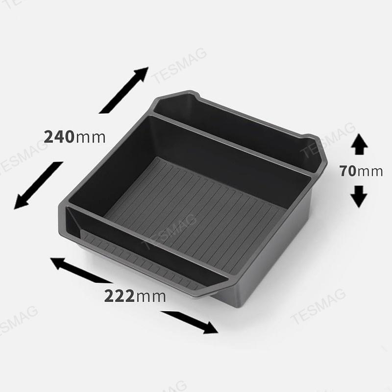 Tesla Cybertruck Armrest Box Organizer/Center Lower Box Organizer/Glov ...