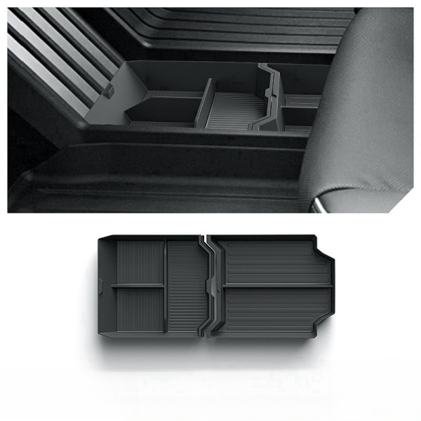 Tesla Cybertruck Armrest Box Organizer/Center Lower Box Organizer/Glov ...
