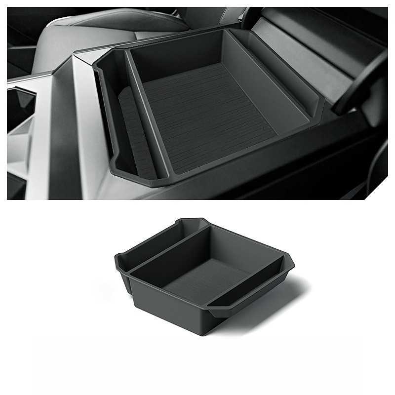 Tesla Cybertruck Armrest Box Organizer/Center Lower Box Organizer/Glov ...