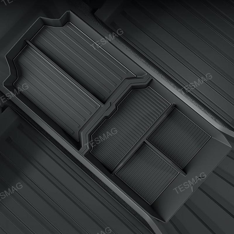 Tesla Cybertruck Armrest Box Organizer/Center Lower Box Organizer/Glov ...