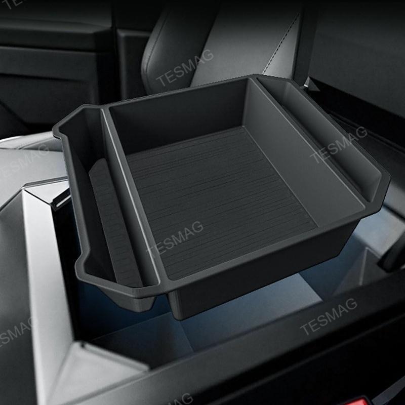 Tesla Cybertruck Armrest Box Organizer/Center Lower Box Organizer/Glov ...