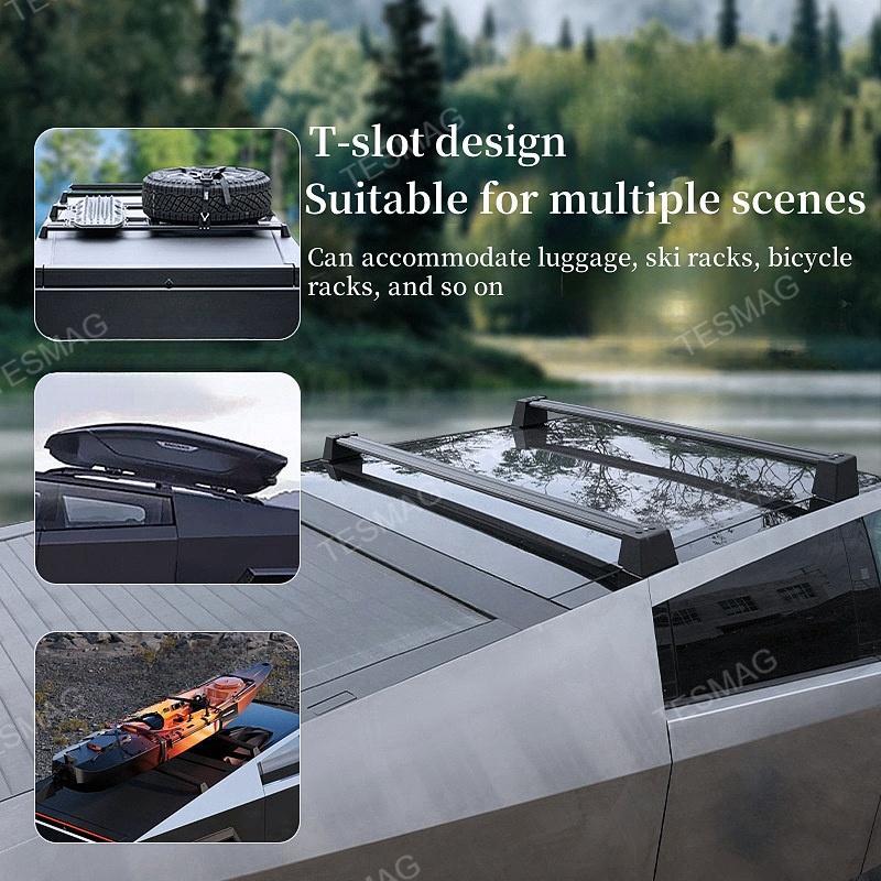 4Pcs Tesla Cybertruck Crossbar Roof Racks – TESMAG