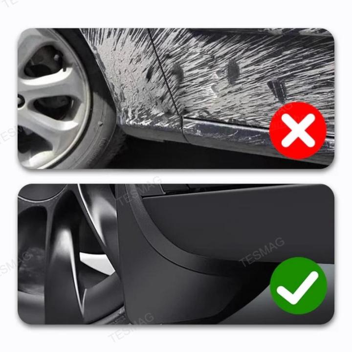 Tesla Cybertruck Mudflaps No Drilling Mud Guard – TESMAG