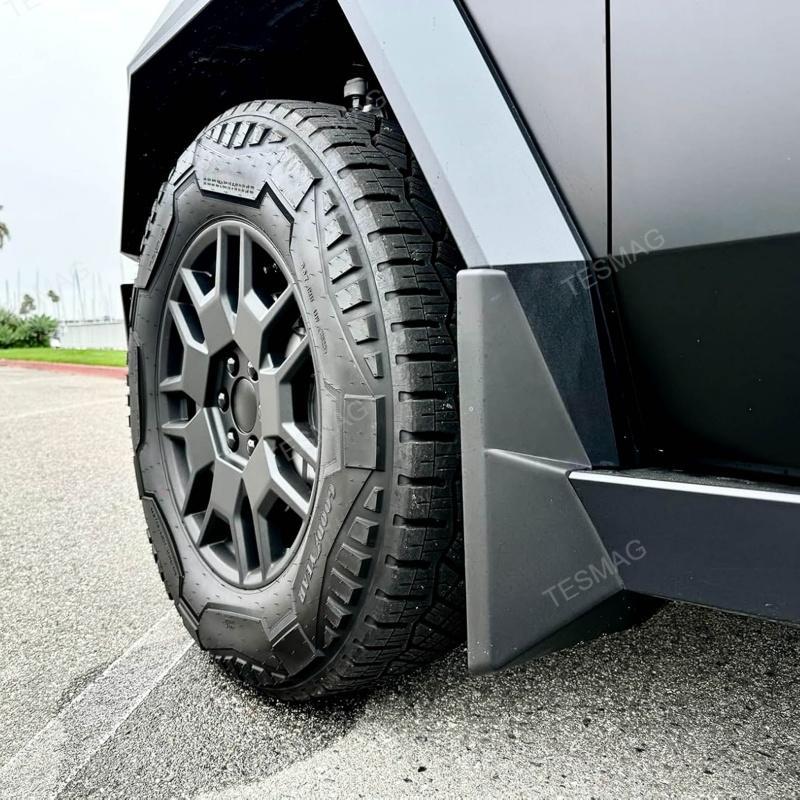 Tesla Cybertruck Mudflaps No Drilling Mud Guard – TESMAG
