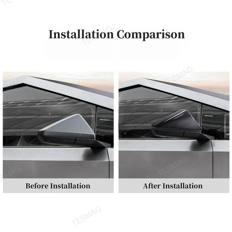 Tesla Cybertruck Rearview Mirror Cover – TESMAG