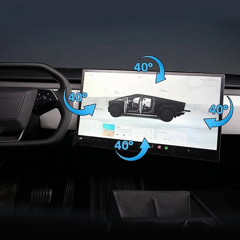 Tesla Cybertruck Swivel Screen Mount for Center Console – TESMAG