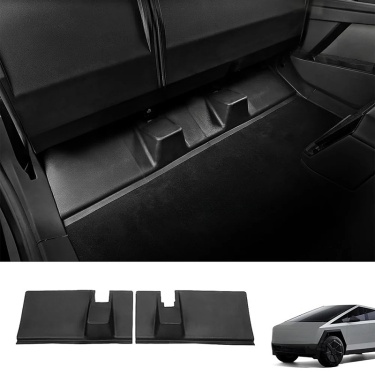 Tesla Cybertruck Under Rear Seat TPE Kick Protection Cover – TESMAG