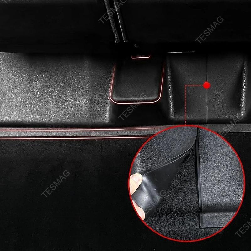 Tesla Cybertruck Under Rear Seat TPE Kick Protection Cover – TESMAG