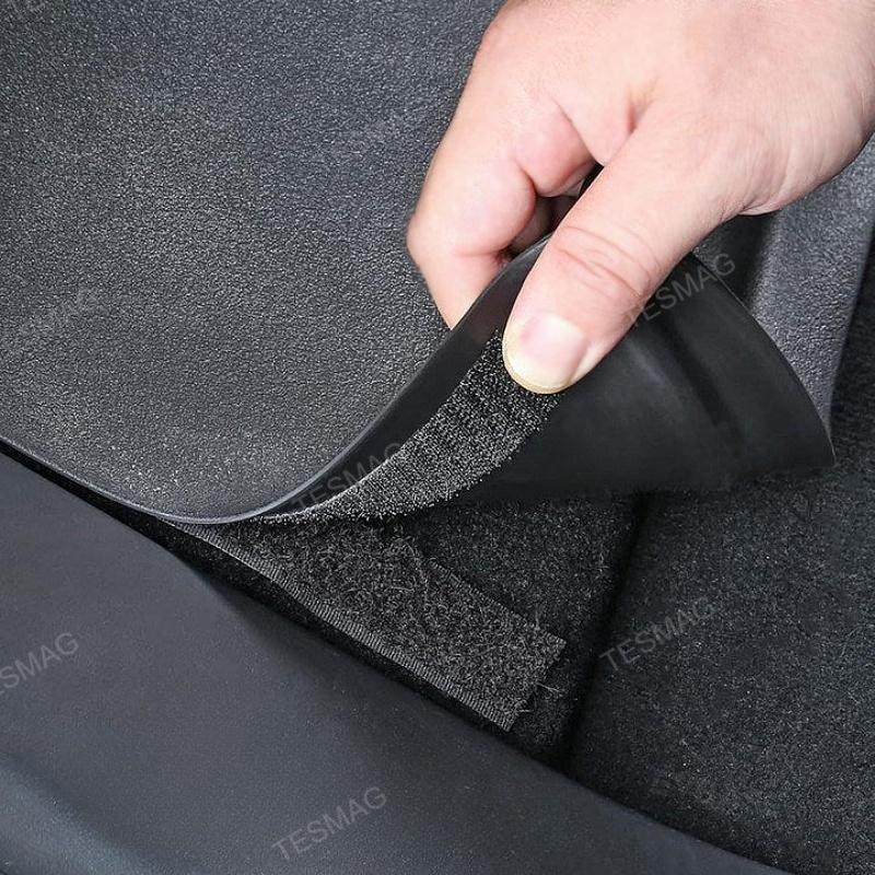 Tesla Cybertruck Under Rear Seat TPE Kick Protection Cover – TESMAG