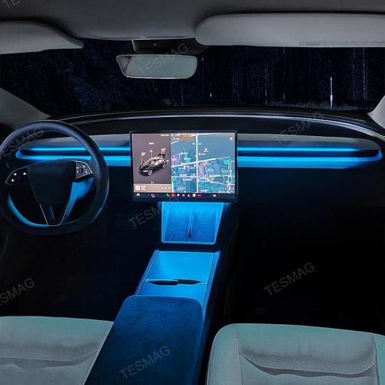Tesla Model 3 Highland/Y Juniper Starlight Ambient LED Lights – TESMAG
