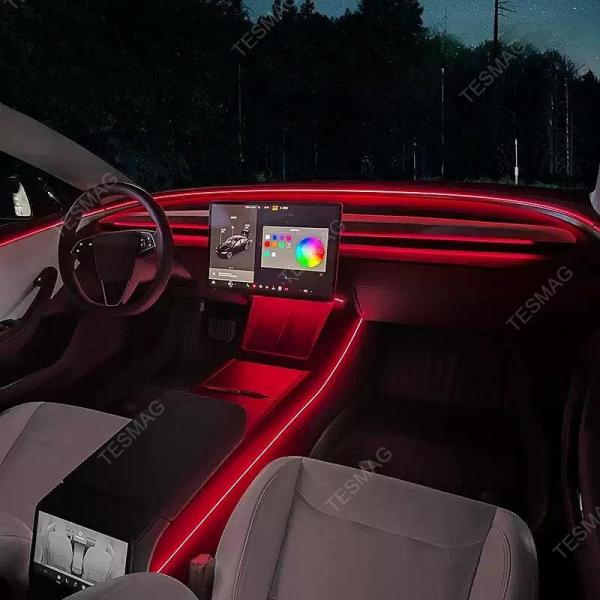 Tesla Model 3 Highland/Y Juniper Starlight Ambient LED Lights – TESMAG