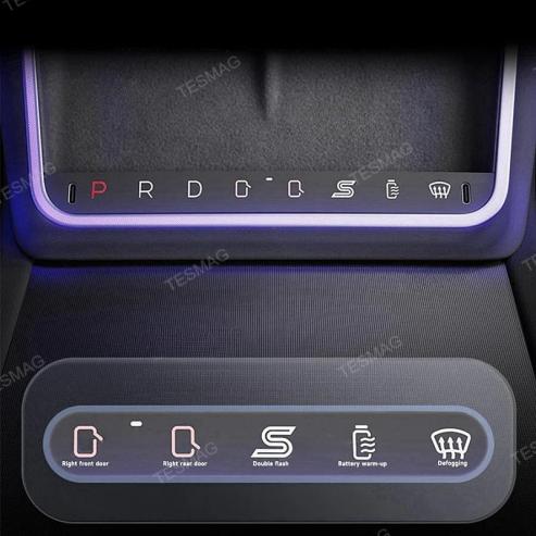 Tesla Model 3 Highland/Y Juniper Wireless Smart Button Charging Plate ...
