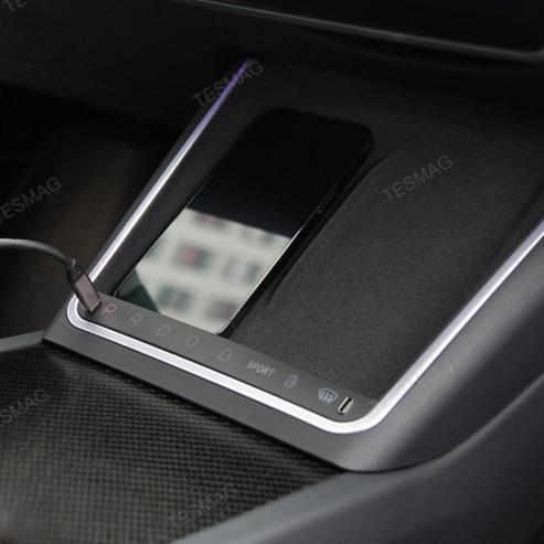 Tesla Model 3 Highland/Y Juniper Wireless Smart Button Charging Plate ...
