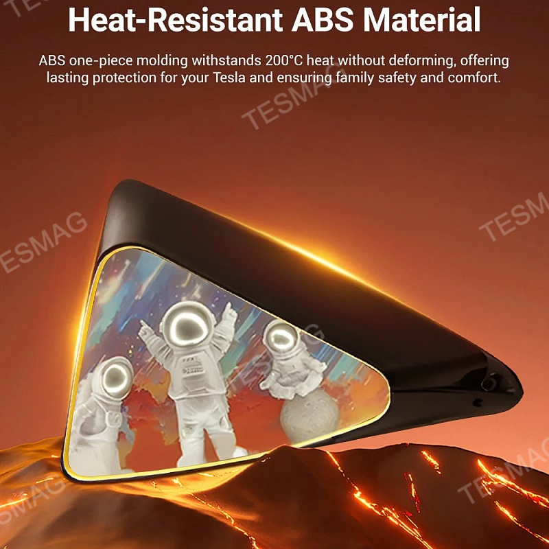Tesla Model 3/Y/3 Highland Astronaut Ambient Light Triangle Window – TESMAG