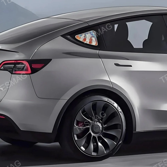 Tesla Model 3/Y/3 Highland Astronaut Ambient Light Triangle Window – TESMAG