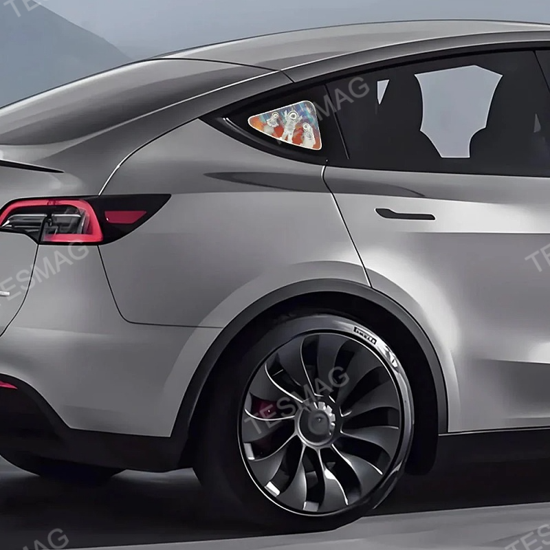 Tesla Model 3/Y/3 Highland Astronaut Ambient Light Triangle Window – TESMAG