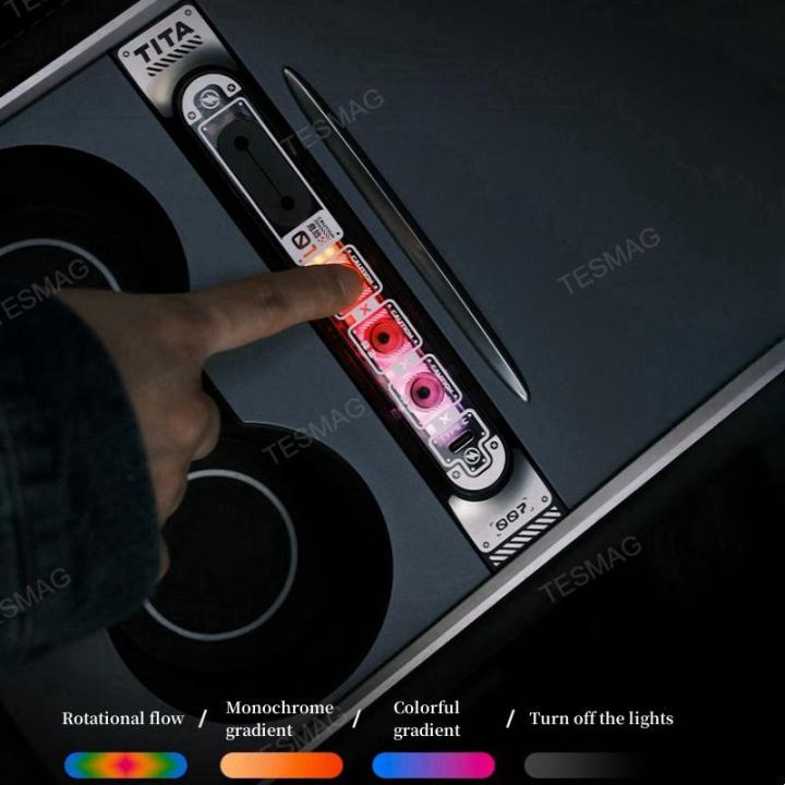 Model 3/Y Center Console Multi-function Control Button Docking Station ...