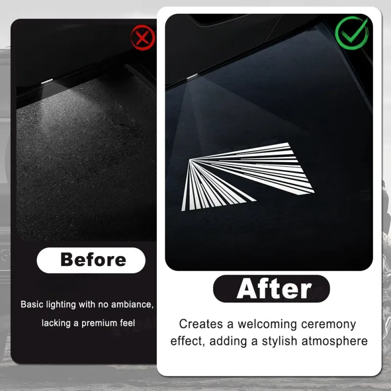 Tesla Model 3/Y LED Welcome Door Projector Lights – TESMAG