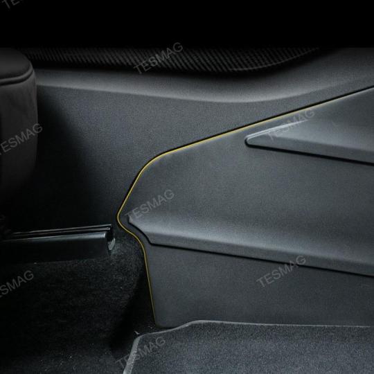 Tesla Model 3/Y/3Highland center console side guard TPE kick pad – TESMAG