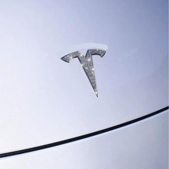 Tesla Model 3/Y Diamond-encrusted Badge Patch – TESMAG