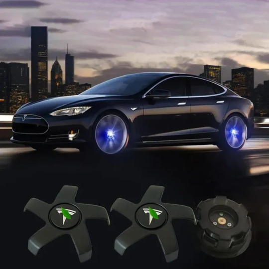 19" Floating Cap for Tesla Model 3 (4pcs) – TESMAG