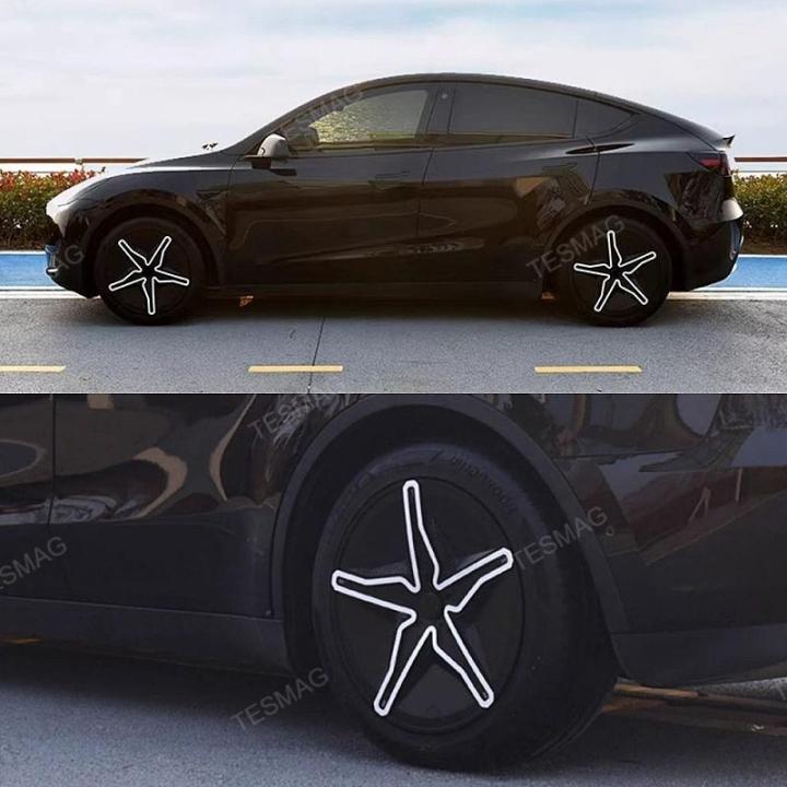 Tesla Model Y 19-inch Starfish Style Hubcap – TESMAG
