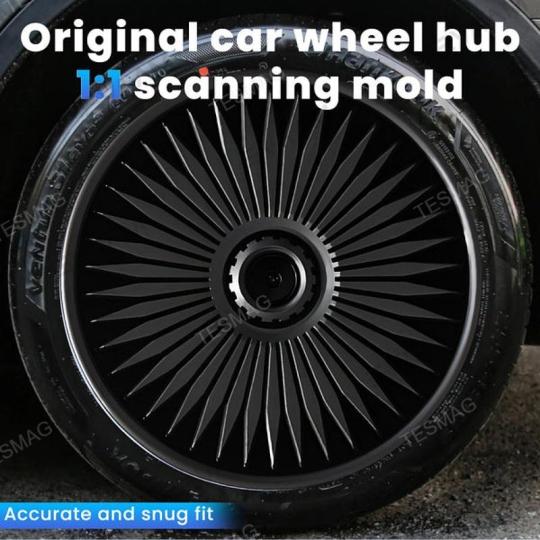 Tesla Model Y Full Wrap 19" Hubcap Wheel Protectors（2020-2024） – TESMAG