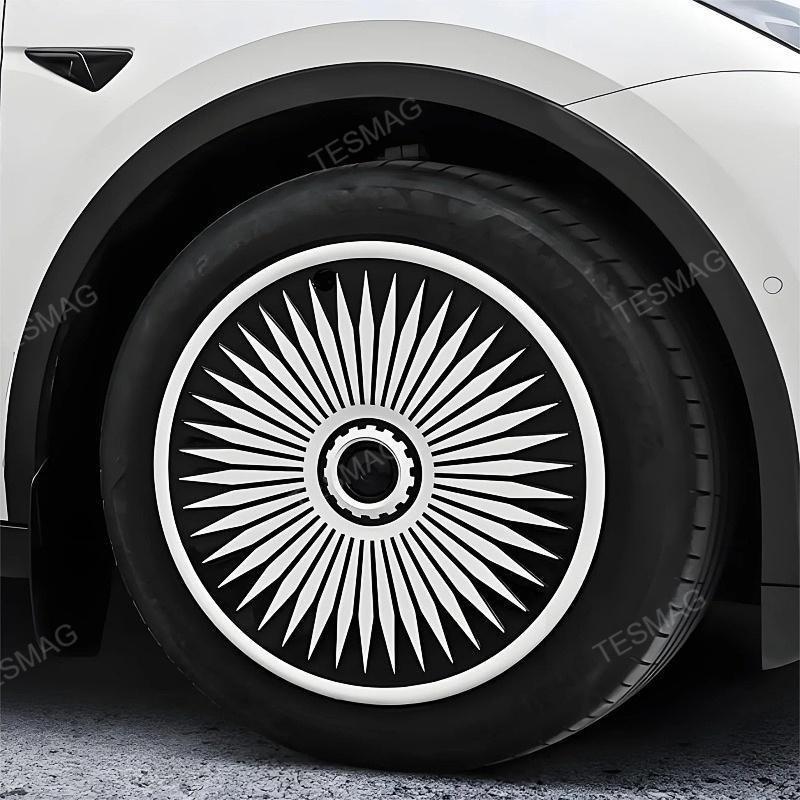 Tesla Model Y Full Wrap 19" Hubcap Wheel Protectors（2020-2024） – TESMAG