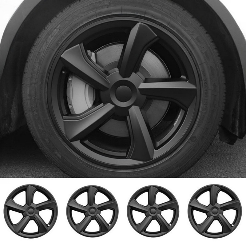 Tesla Model Y Juniper 19'' Crossflow Hubcaps（4PCS） – TESMAG