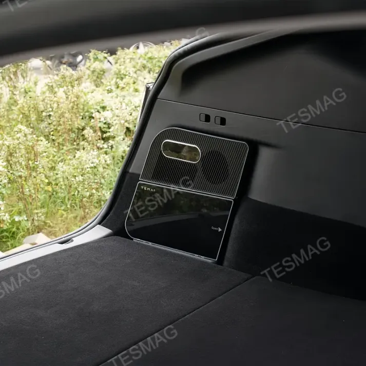 Tesla Model Y Trunk With Refrigerator/Cooler Built In – TESMAG