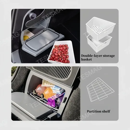 Tesla Model Y Trunk With Refrigerator/Cooler Built In – TESMAG