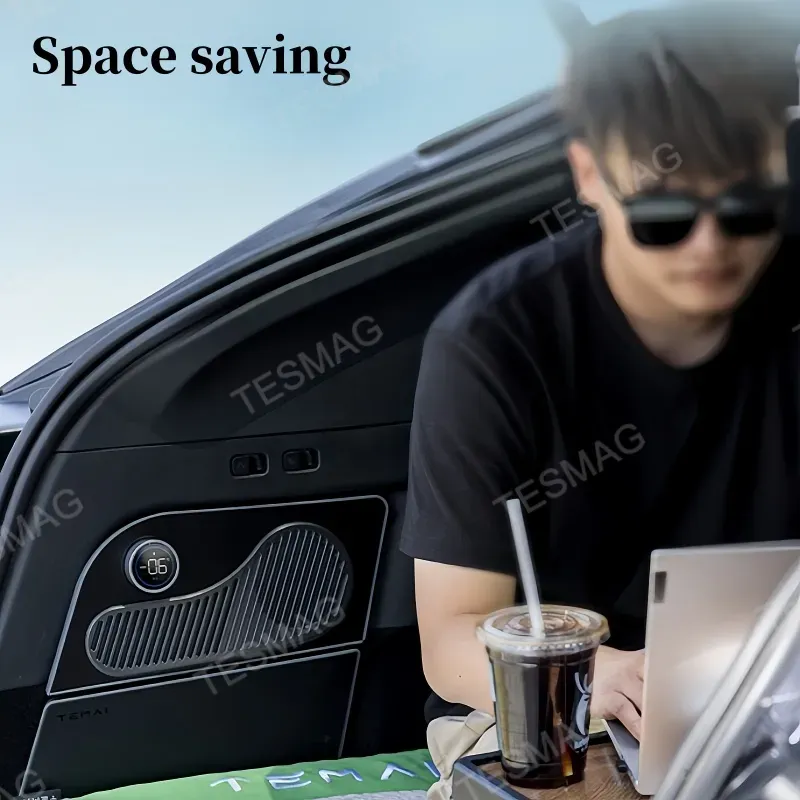 Tesla Model Y Trunk With Refrigerator/Cooler Built In – TESMAG