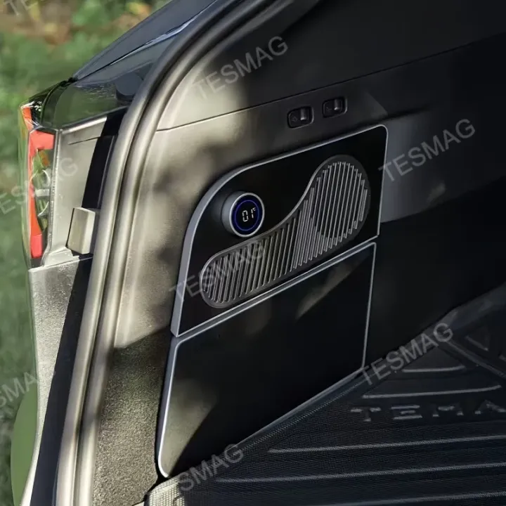 Tesla Model Y Trunk With Refrigerator/Cooler Built In – TESMAG