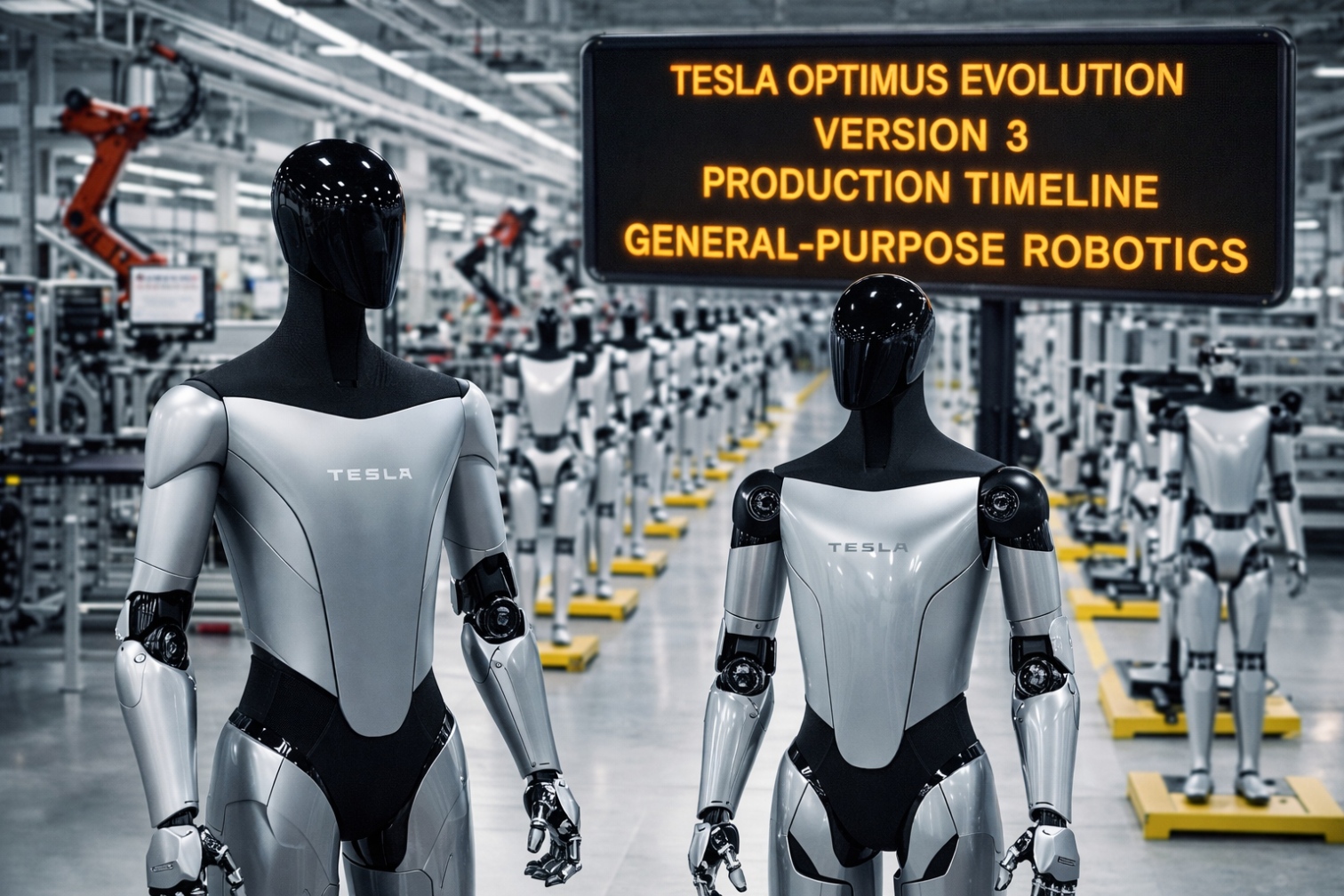 Tesla Optimus Evolution: Version 3 Production Timeline and the Dawn of ...