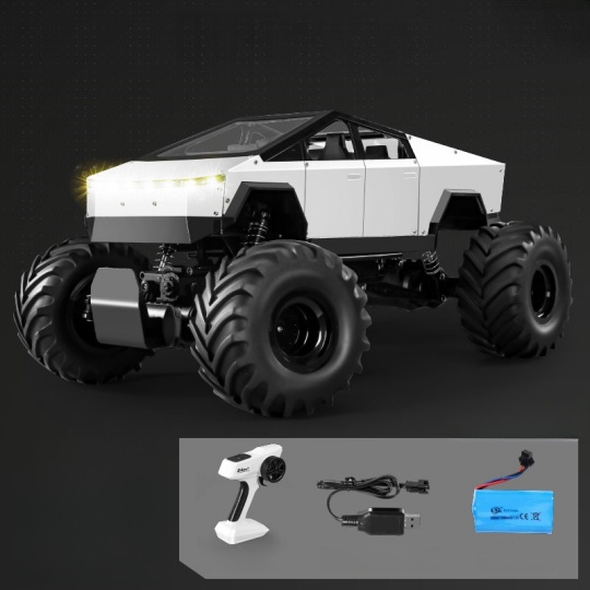 1:8 Tesla Remote-Controlled Cybertruck (three batteries) – TESMAG