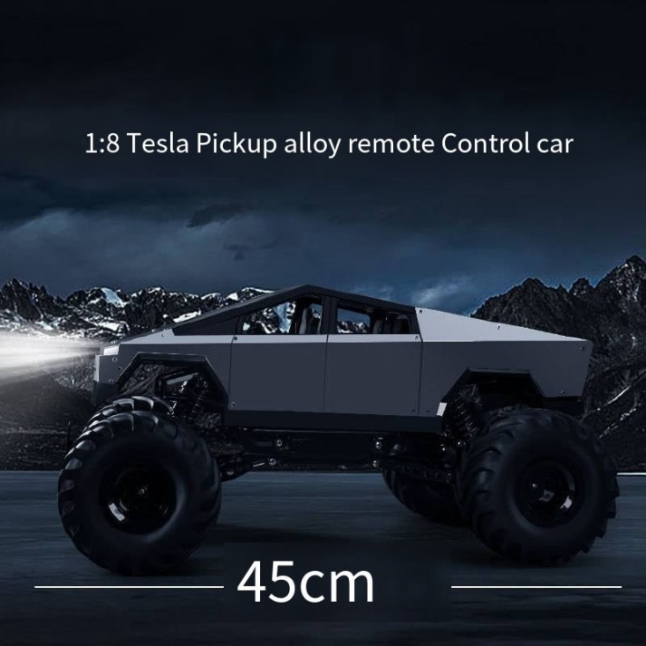 1:8 Tesla Remote-Controlled Cybertruck (Three Batteries) – TESMAG