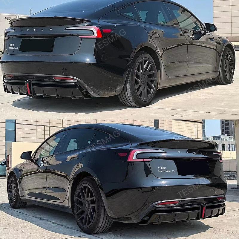 Tesla Model 3/3 Highland Rear Bumper Lip Guard Protector – TESMAG
