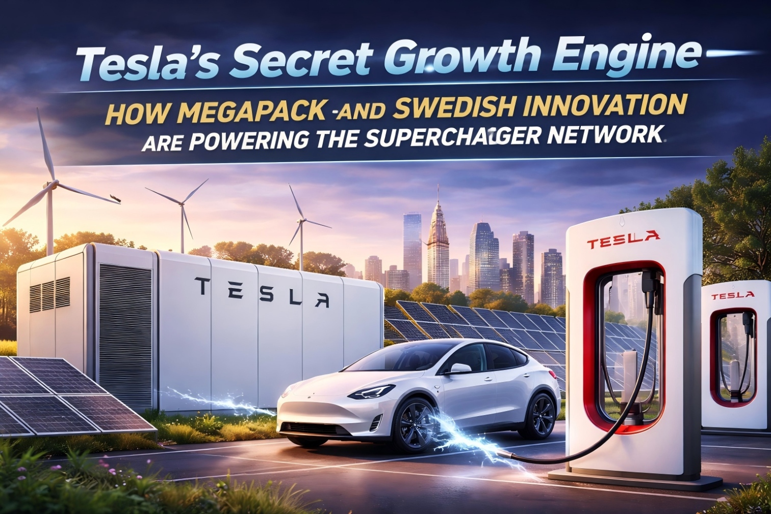 Tesla’s Secret Growth Engine — How Megapack and Swedish Innovation Are ...