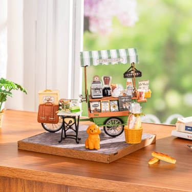 Rolife Coffee Shop Kits | DIY Miniature Cafe Shop Models – Rolife