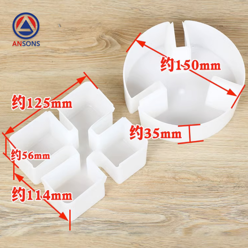 Ansons Elevator Oil Box Universal Guide Rail Square Circular Oil Cup P