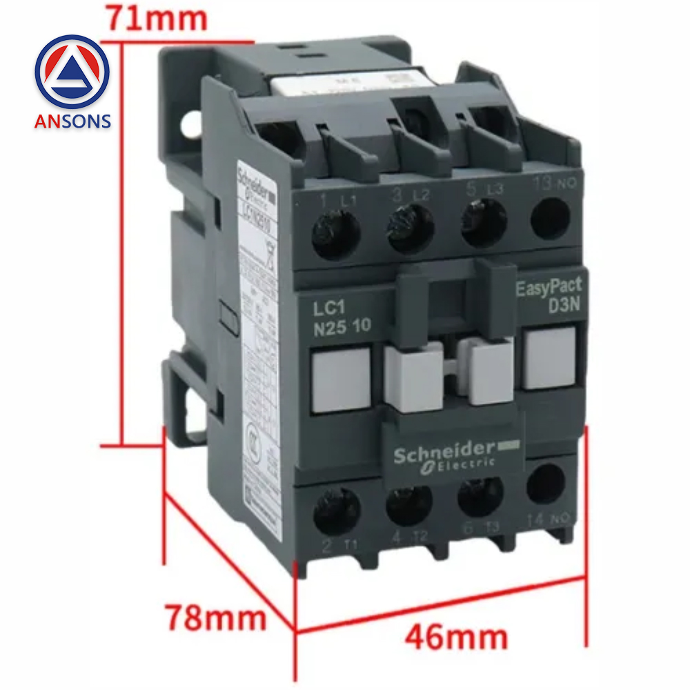 Schneider Elevator Contactor LC1N0601 LC1N0910 LC1N1210 LC1N1810 LC1N2