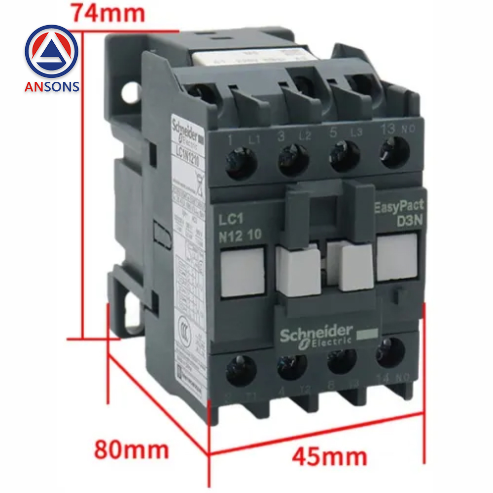 Schneider Elevator Contactor LC1N0601 LC1N0910 LC1N1210 LC1N1810 LC1N2