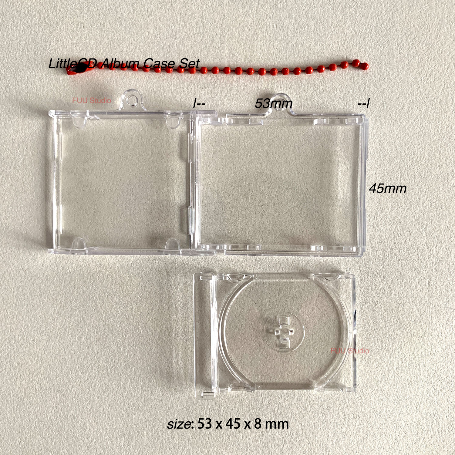 [DIY] Little CD Album Case Set-FUU Studio