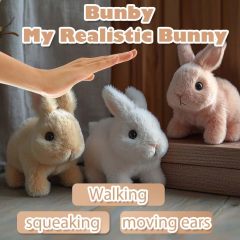 🔥2025 New Arrival BunnyPal🐇My Realistic Bunny Toy
